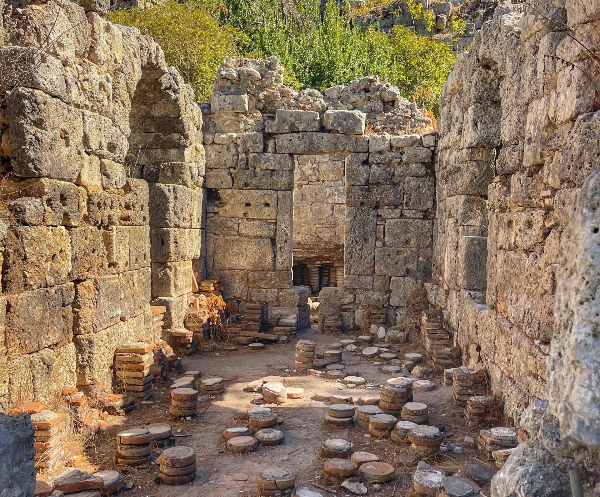 Phaselis, Türkiye: The Beach Inside an Ancient Archaeological Site | Beach